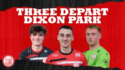 Three Depart Dixon Park – Ballyclare Comrades FC Official Website